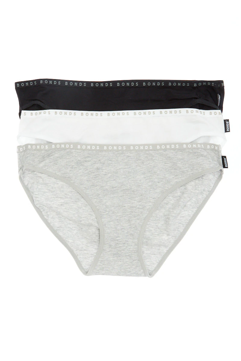 Bonds Hipster Bikini 3 Pack – Inside Out Lingerie Fashion Boutique